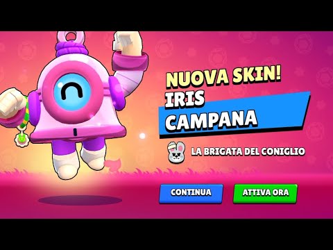 Brawl Stars -  Iris con nuova Skin IRIS Campana 🔥