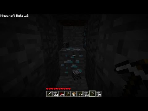 CRAZY MINING ADVENTURE!!!! | Minecraft Beta Let's Play Episode 2 - YouTube