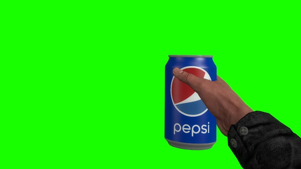 Pepsi Can in First Person [GREEN SCREEN] - YouTube