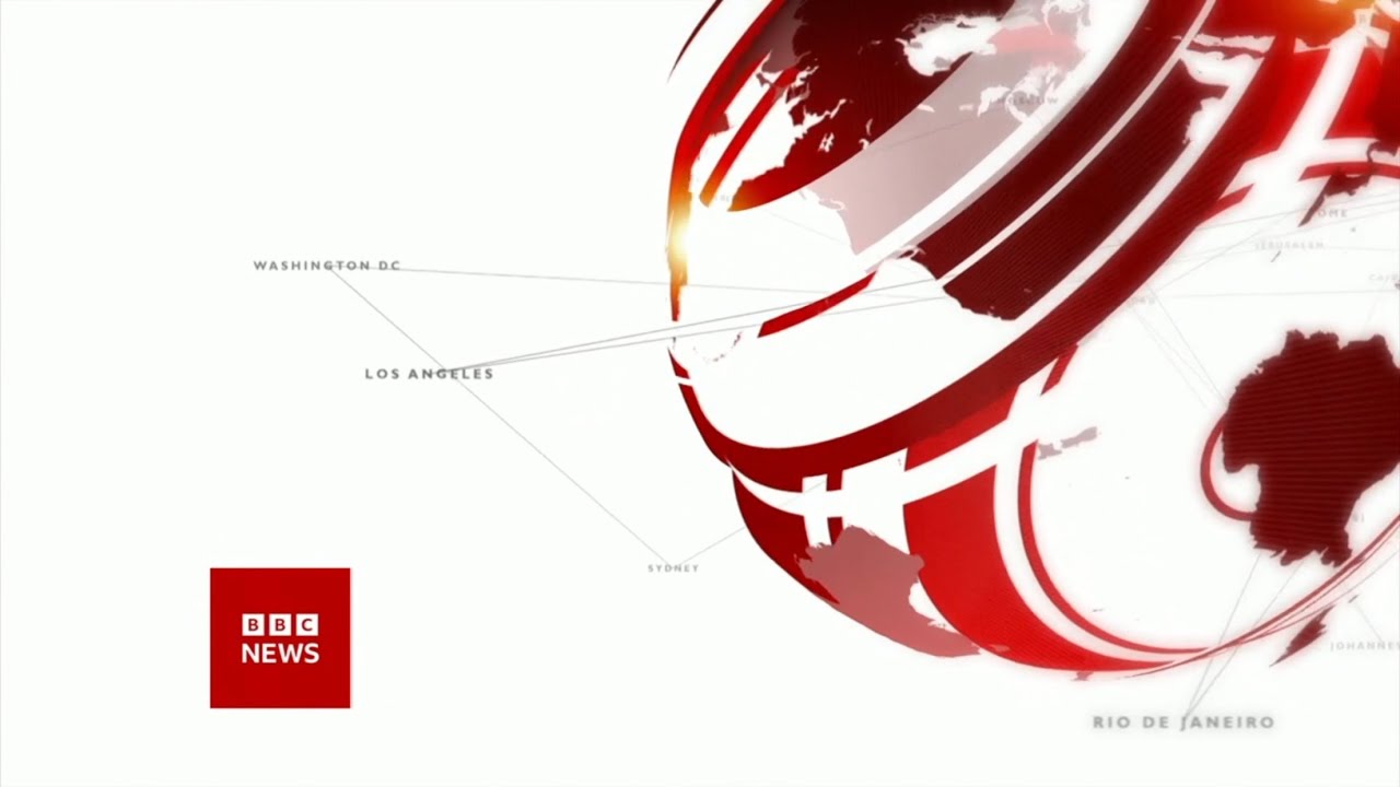Network ident used instead of closing titles on BBC News - YouTube