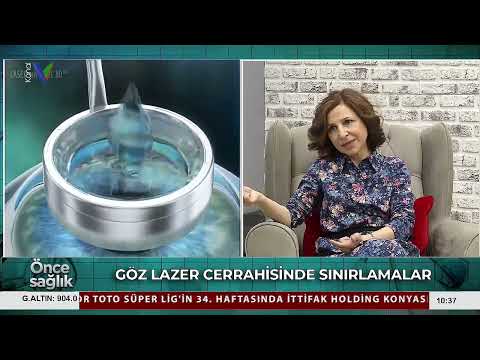 Göz Lazer Teknolojileri VTV Önce Sağlık Programı - OP. DR. MEHTAP ÜÇKARDEŞ ABAY