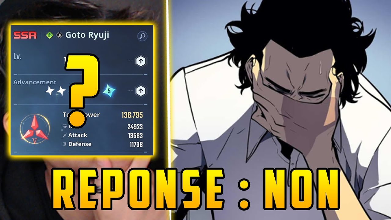 La vérité sur Goto Ryuji et ses passifs / doublons ( ça n'arrivera plus ...