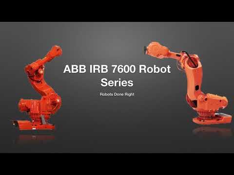 ABB IRB 7600 Robot Series - Robots Done Right - YouTube
