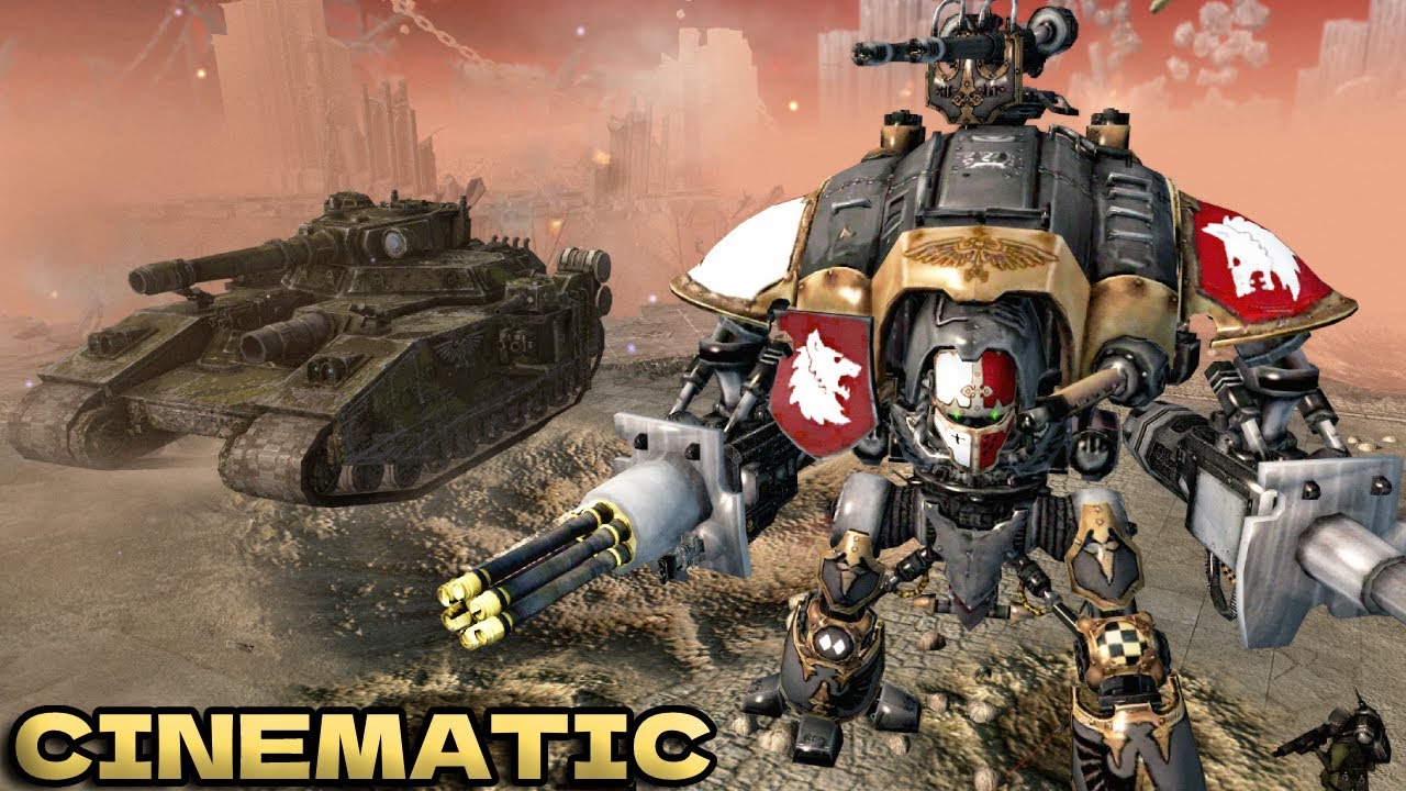 Imperial Guard vs Tau Empire - Men of War: Warhammer 40K Mod - YouTube