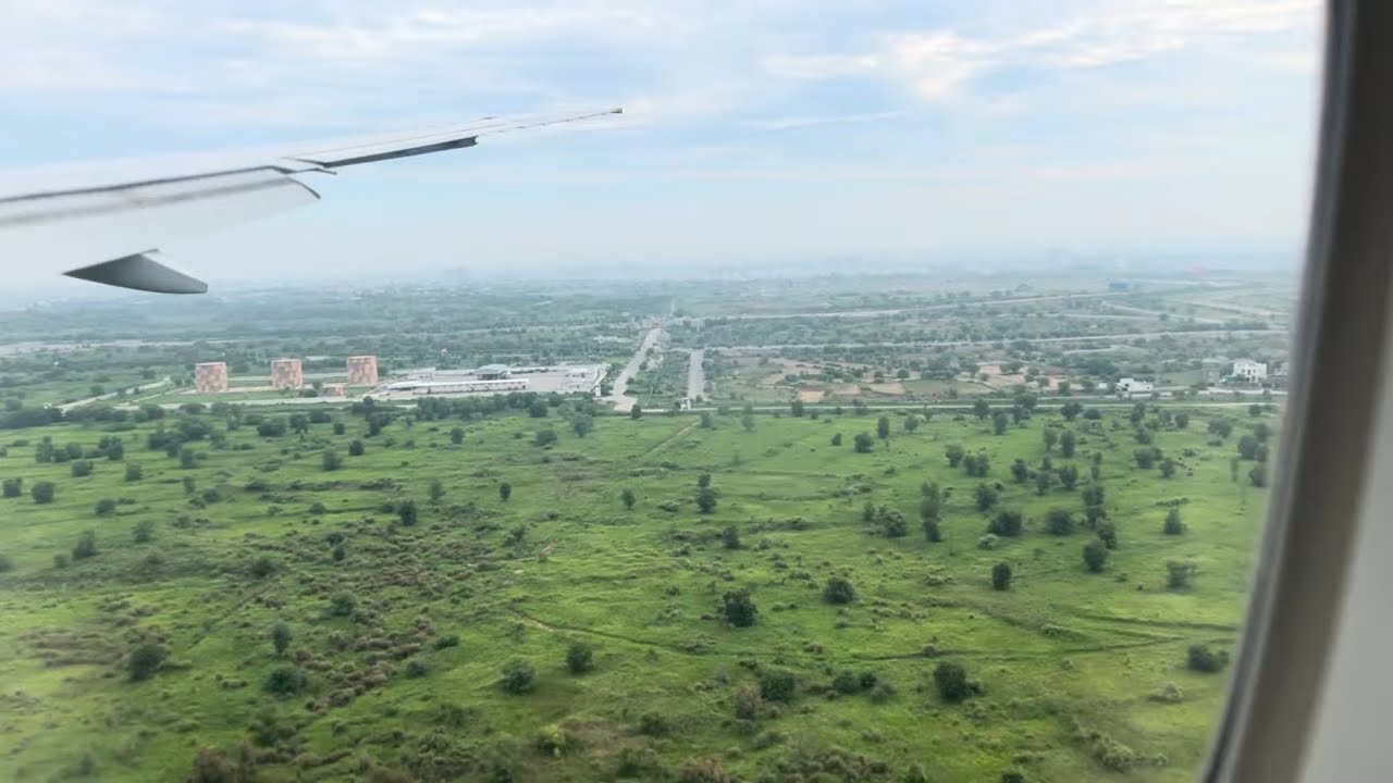 Smooth Landing at Islamabad International Airport | Stunning Aerial ...