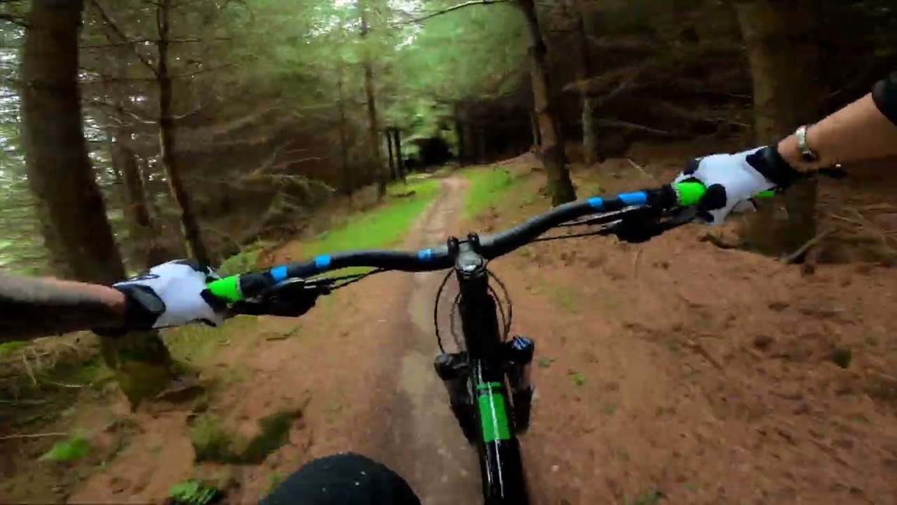 MTB Red Trail At Dalby Forest - YouTube