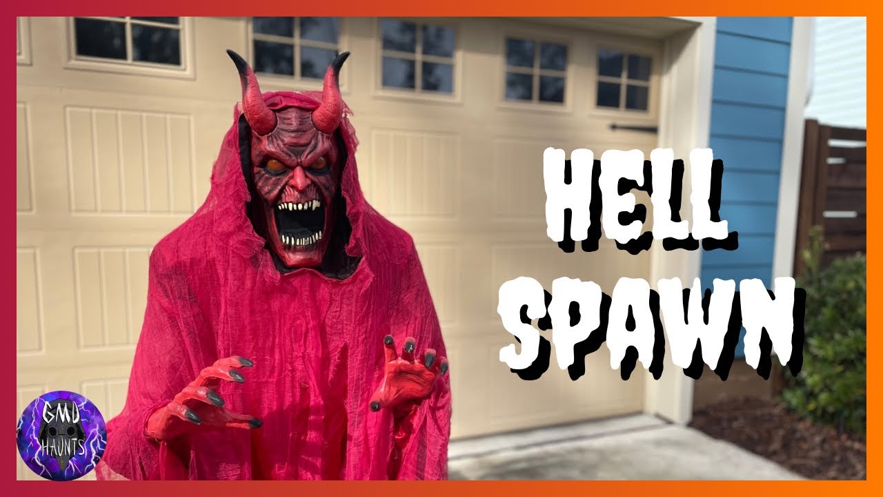 👻Spirit Halloween - Hell Spawn | Unboxing/Setup🎃 - YouTube