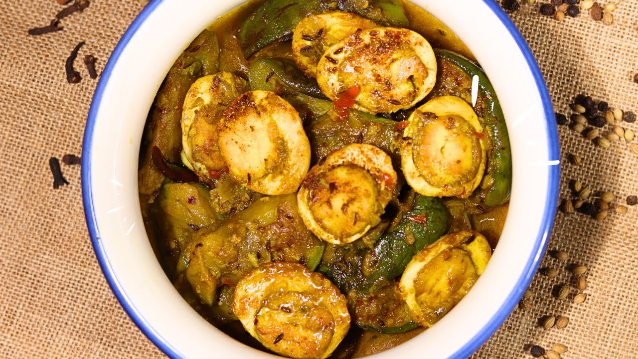 দেশি মুরগির ডিম্ আর শশুড়বাড়ির দেশি বেগুন দিয়ে মজার রেসিপি || Dim ...