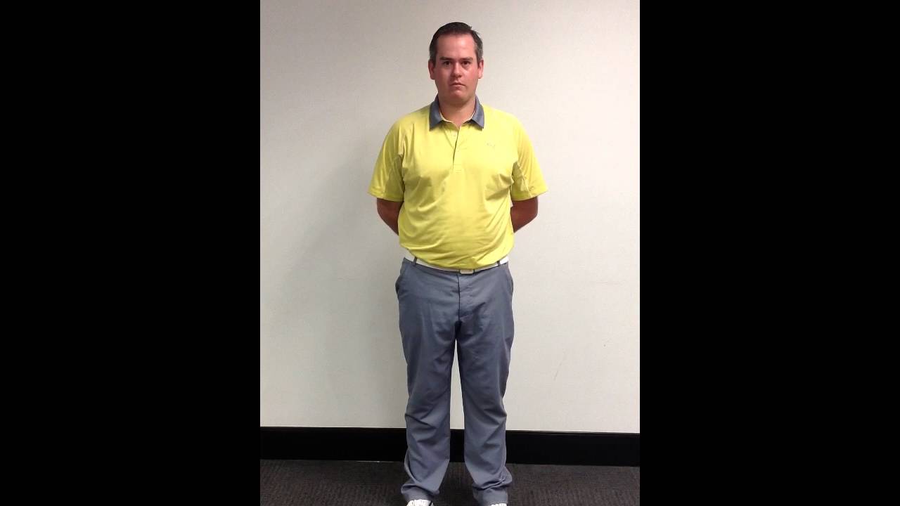 Bend + Mend TPI Golf Screen: Lat Length Test - YouTube