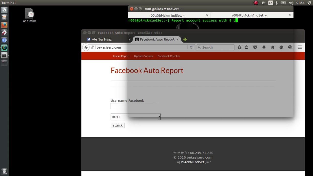 Facebook Auto Report - YouTube