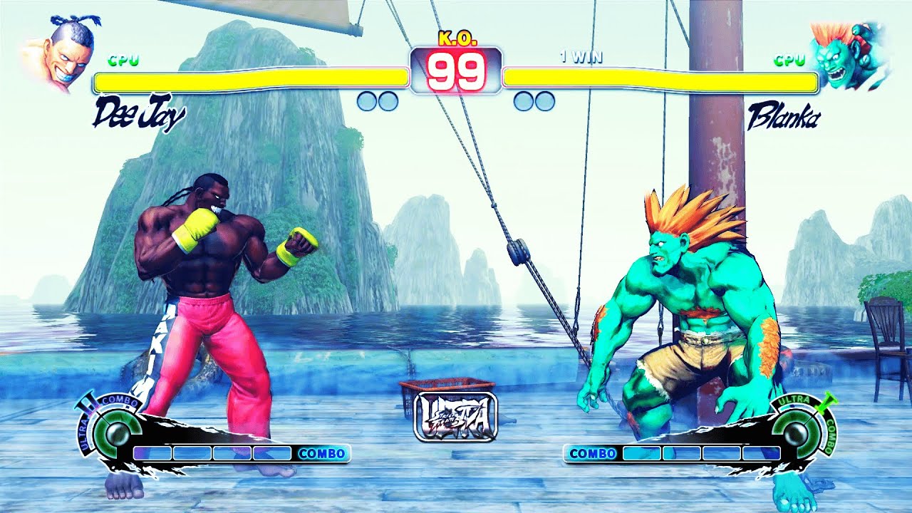 Dee Jay vs Blanka (Hardest) Ultra Street Fighter IV - YouTube