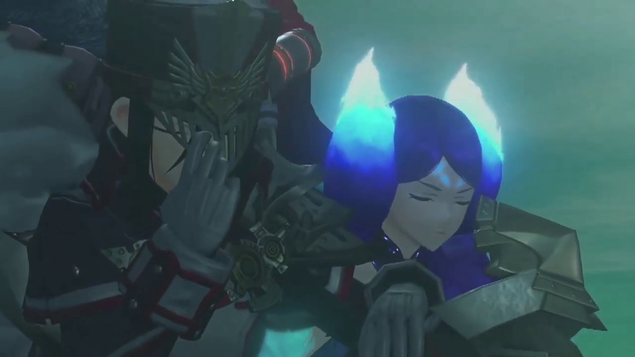 Brighid opens her eyes. Both scenes. (XC2 Spoiler warning.) - YouTube