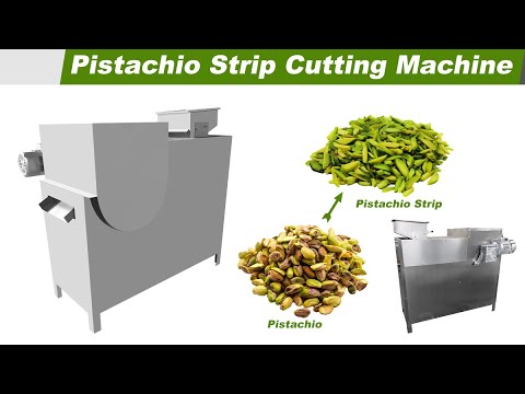 Pistachio Slivering Cutting Machine|Pistachio Slice Cutting Machine ...