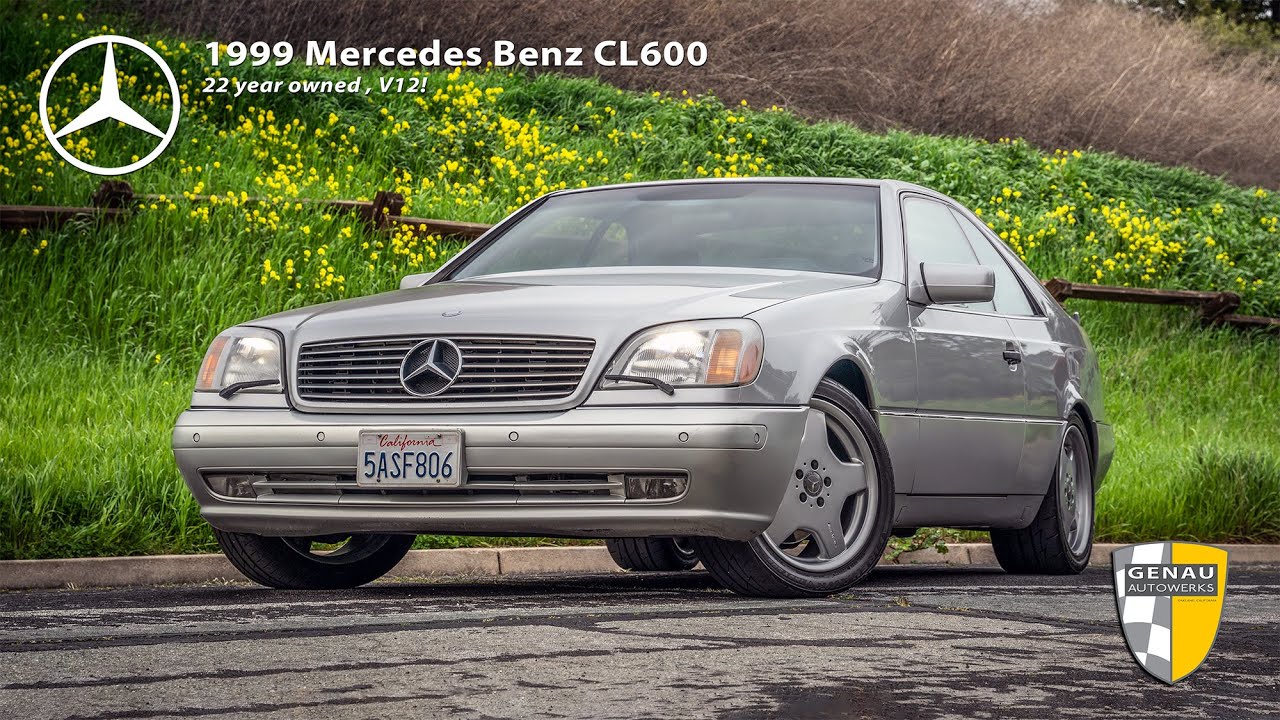 Party like it's 1999, in a V12 Mercedes Benz CL600! - YouTube