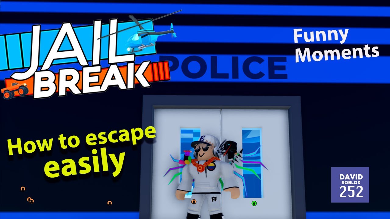 Escape EASY and FUNNY moments Jailbreak | Roblox - YouTube