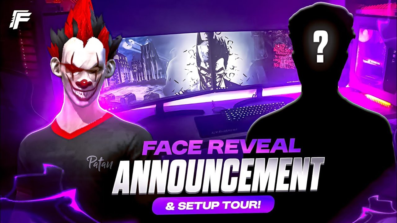 Face Reveal Announcement and Setup Tour! || PATAN GAMER - YouTube