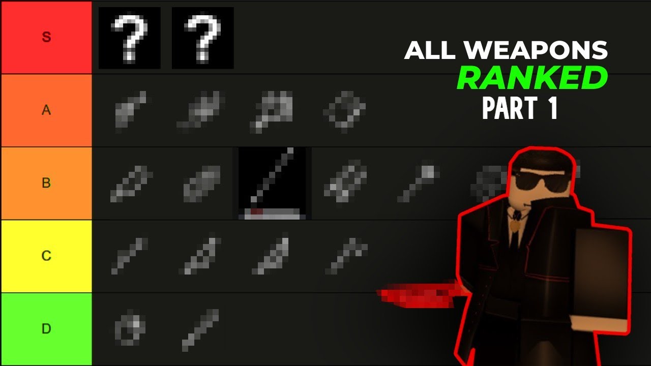 Undertale Last Corridor All Weapons Ranked (Part 1) - YouTube