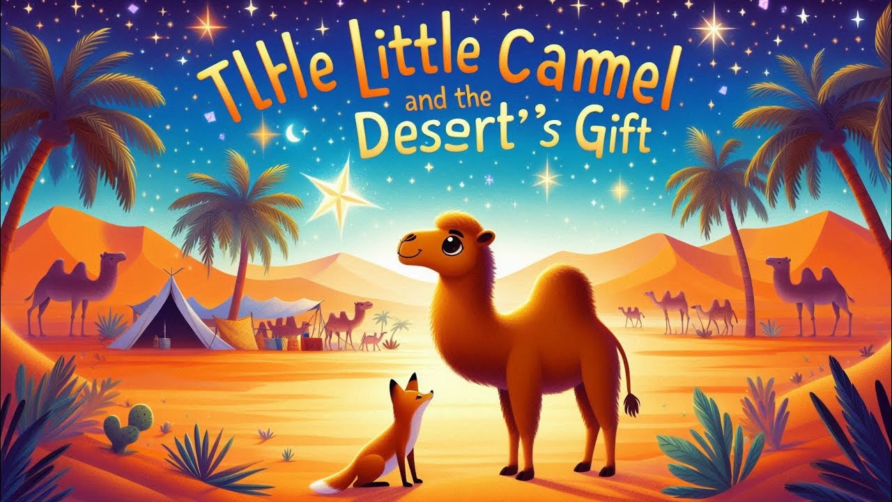 LITTLE CAMEL AND DESSERT GIFT BEDTIMES|SHORT KIDS MORAL STORY - YouTube