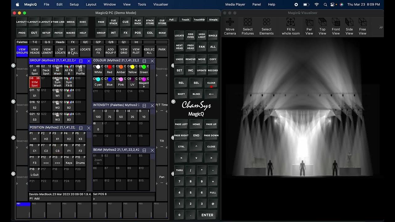 Chamsys Paso Por Paso Tutorial De Time Code Pt.1 - YouTube