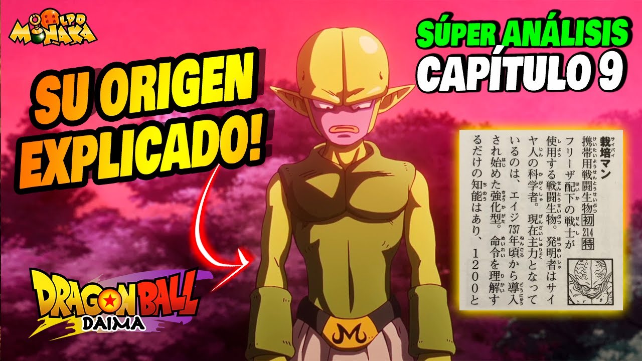 Así EXPLICÓ TORIYAMA lo de Majin Kuu y los Saibaman 💥 Capítulo 9 Dragon ...