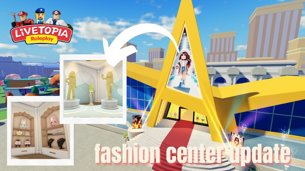 LIVETOPIA NEW *FASHION CENTER* UPDATE 👠 // UPDATE 158 // Livetopia ...