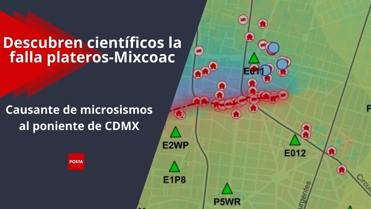 Descubren científicos la falla plateros-Mixcoac, causante de ...