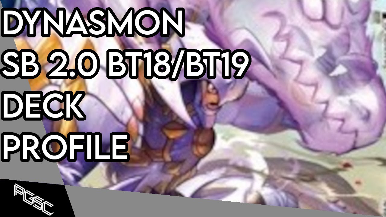 Dynasmon SB2.0 BT18/BT19 Deck Profile - YouTube