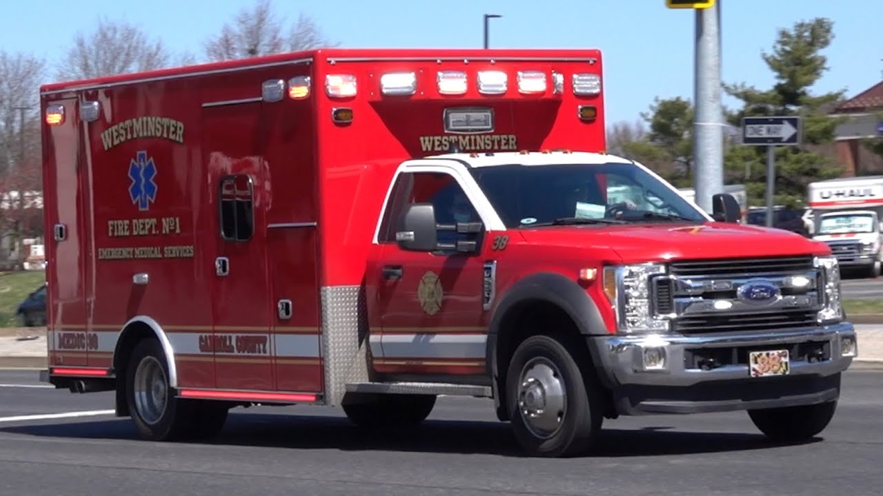 Westminster Fire Department Medic 38 Responding 3/30/23 - YouTube