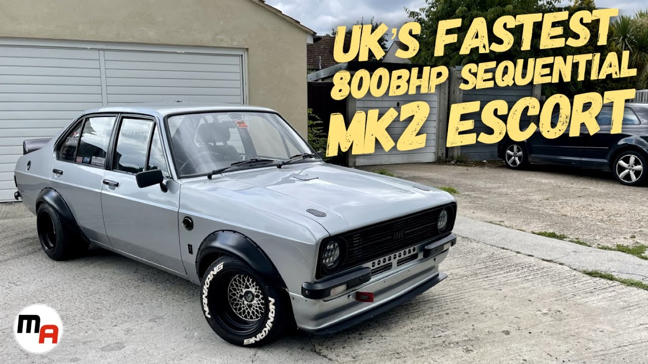 800BHP SEQUENTIAL HONDA S2000 POWERED MK2 FORD ESCORT - UK'S FASTEST ...