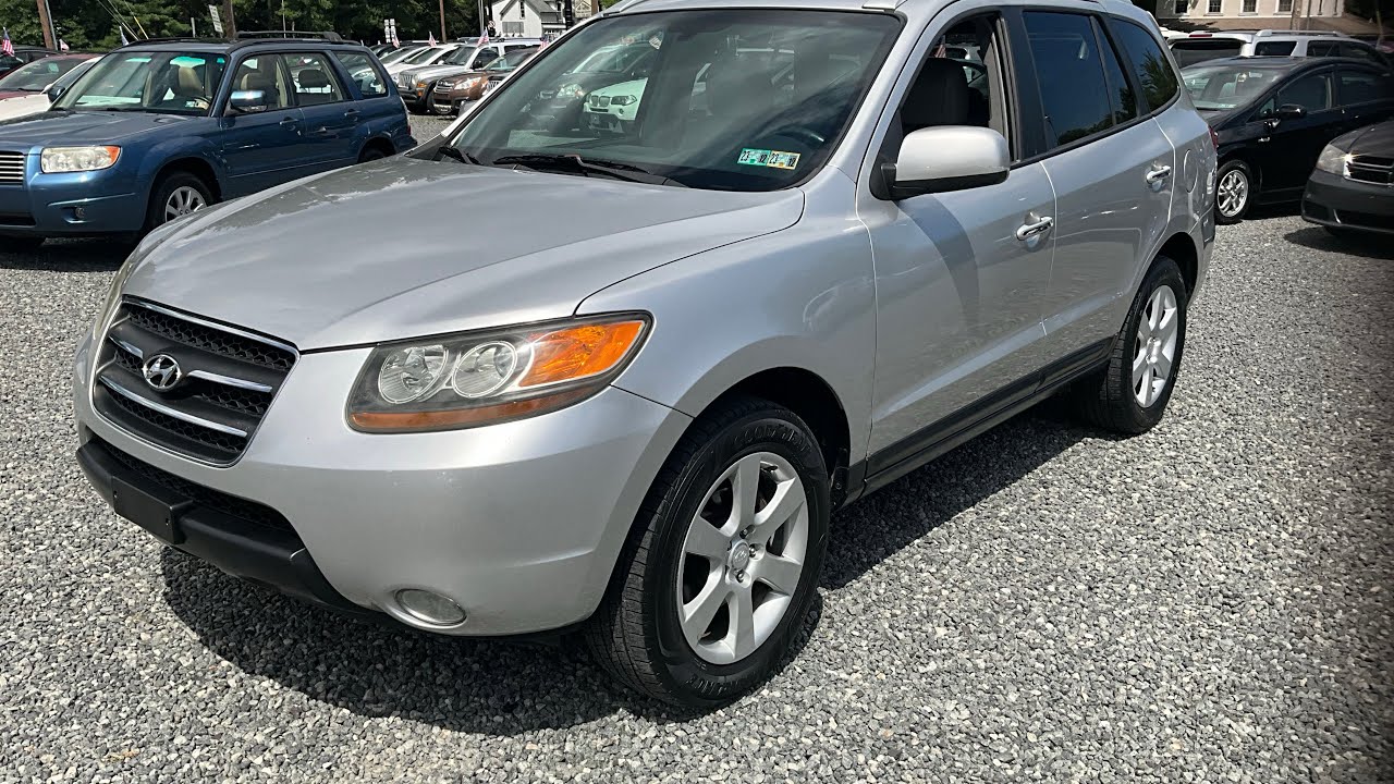 2007 Hyundai Santa Fe Limited AWD - YouTube