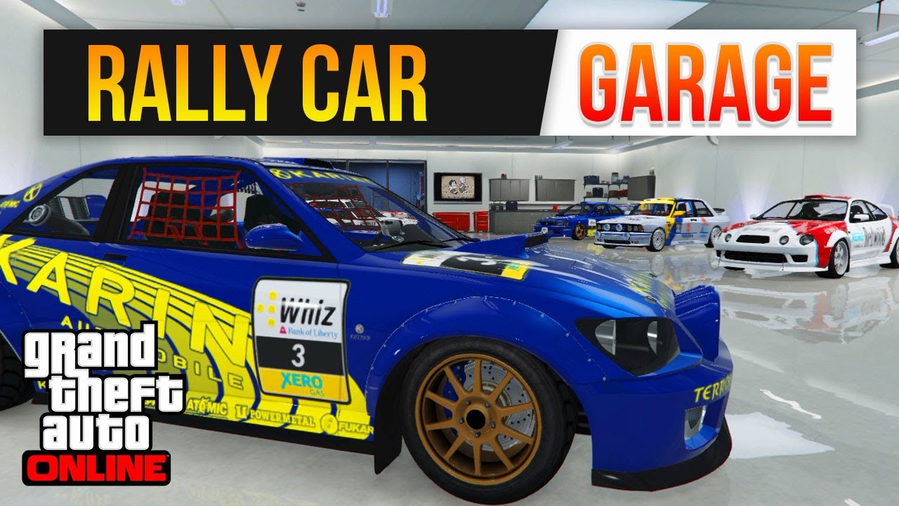 Legendary Rally Car Garage in GTA 5 Online - YouTube