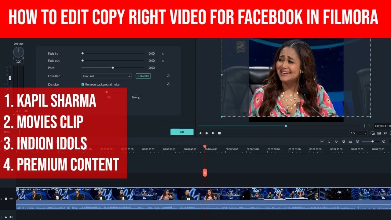 how to edit video for facebook page | how to edit copy paste video in ...