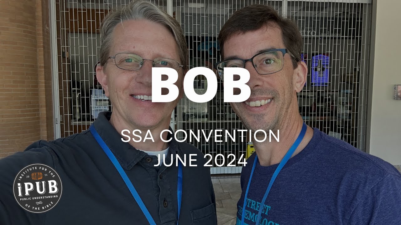 Interview with Bob - SSA Conference 2024 - YouTube