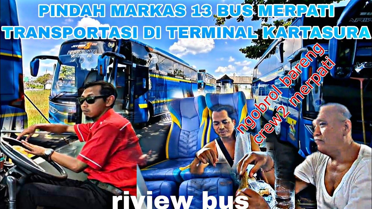 Pindah dari Surya Bali? Mas Yoyok bawa bis merpati transport / bantuan ...