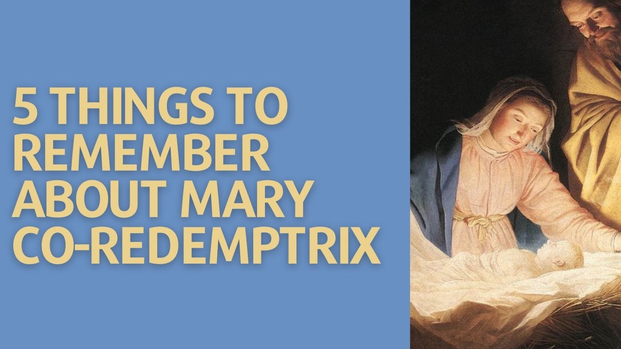 Mary Live with Dr. Mark Miravalle: 5 Things to Remember About Mary Co ...