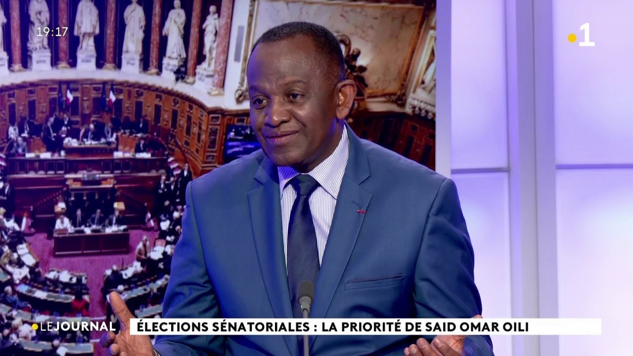 Elections sénatoriales : Said Omar Oili etait l'invité du journal - YouTube