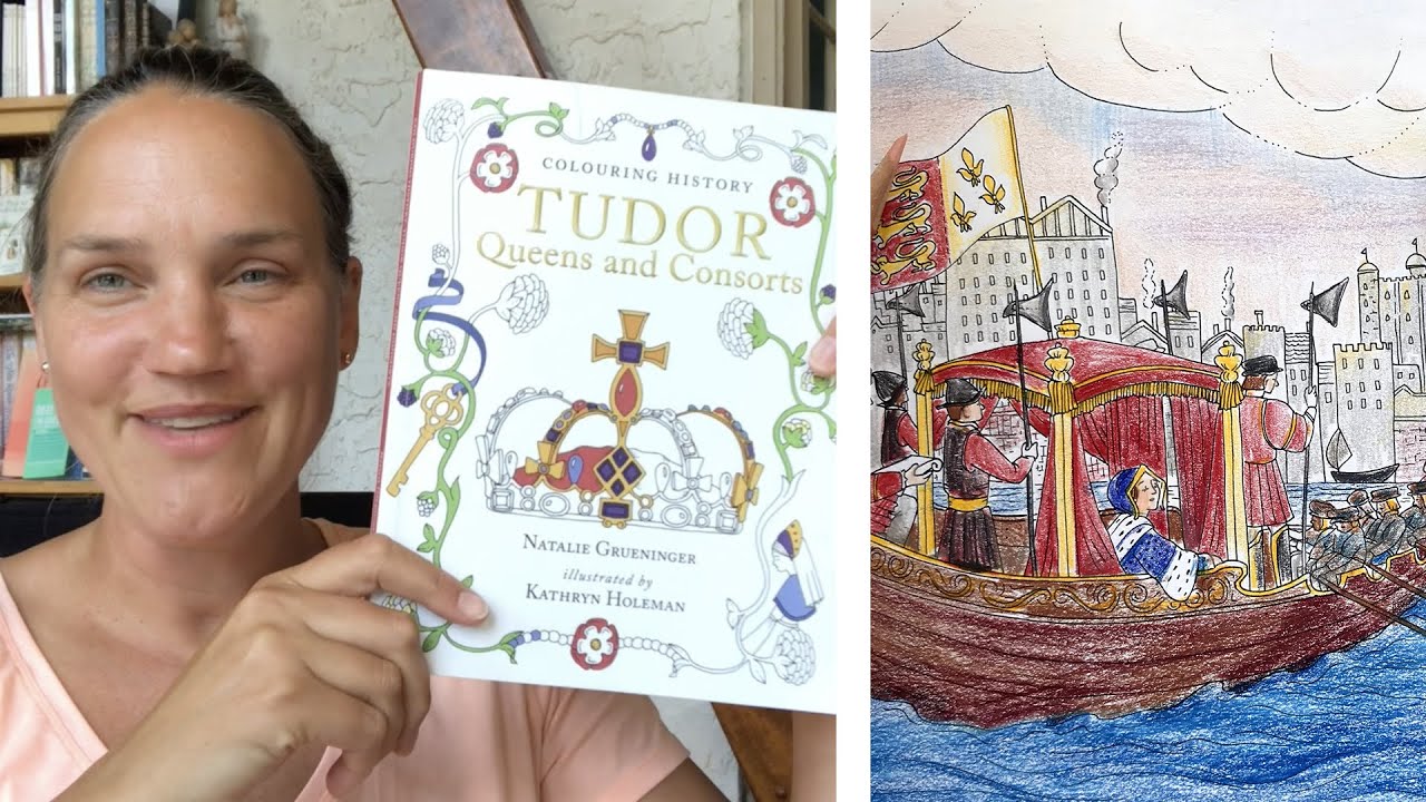 Drawing Catherine Howard in TUDOR QUEENS AND CONSORTS and Timelapse ...