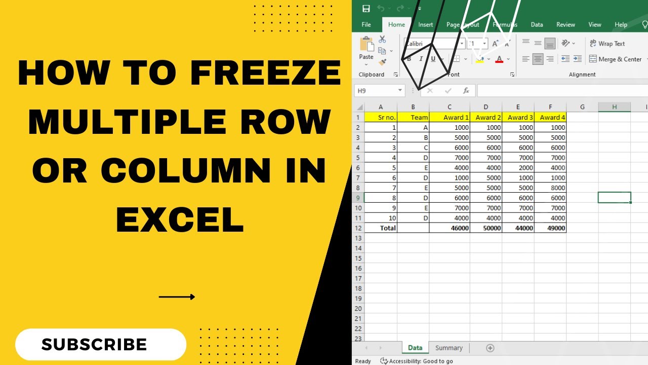 How To Freeze Multiple Row Or Column In Excel YouTube how-to-freeze-multiple-row-or-column-in-excel-youtube