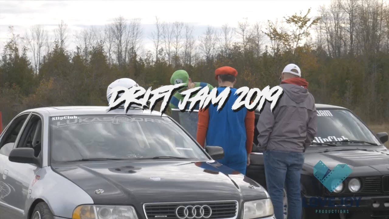 DRIFT JAM 2019 - First Time Drifting the Audi at a Go Kart Track! - YouTube