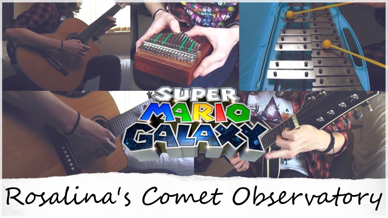 Super Mario Galaxy - Rosalina's Comet Observatory Acoustic Cover - YouTube
