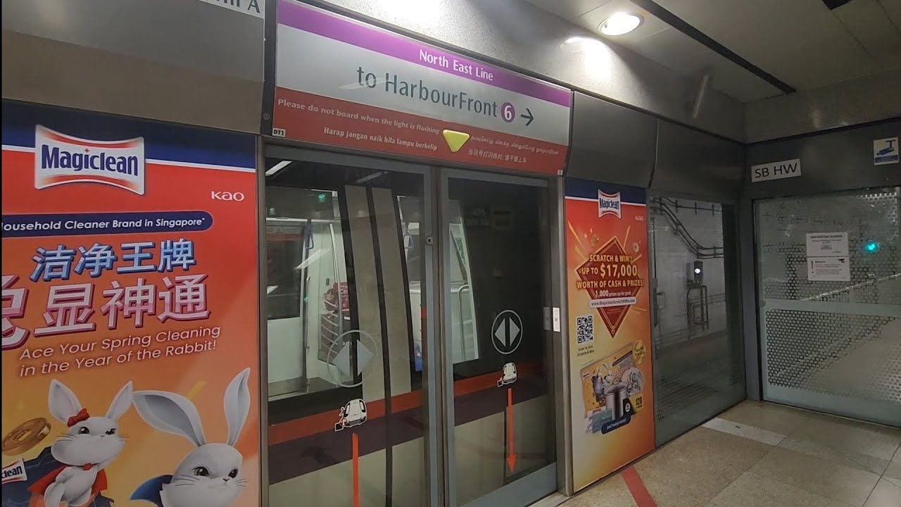 (Strong Motor) Alstom Metropolis C751C [7085/7086] [ NE15 Buangkok NE17 ...