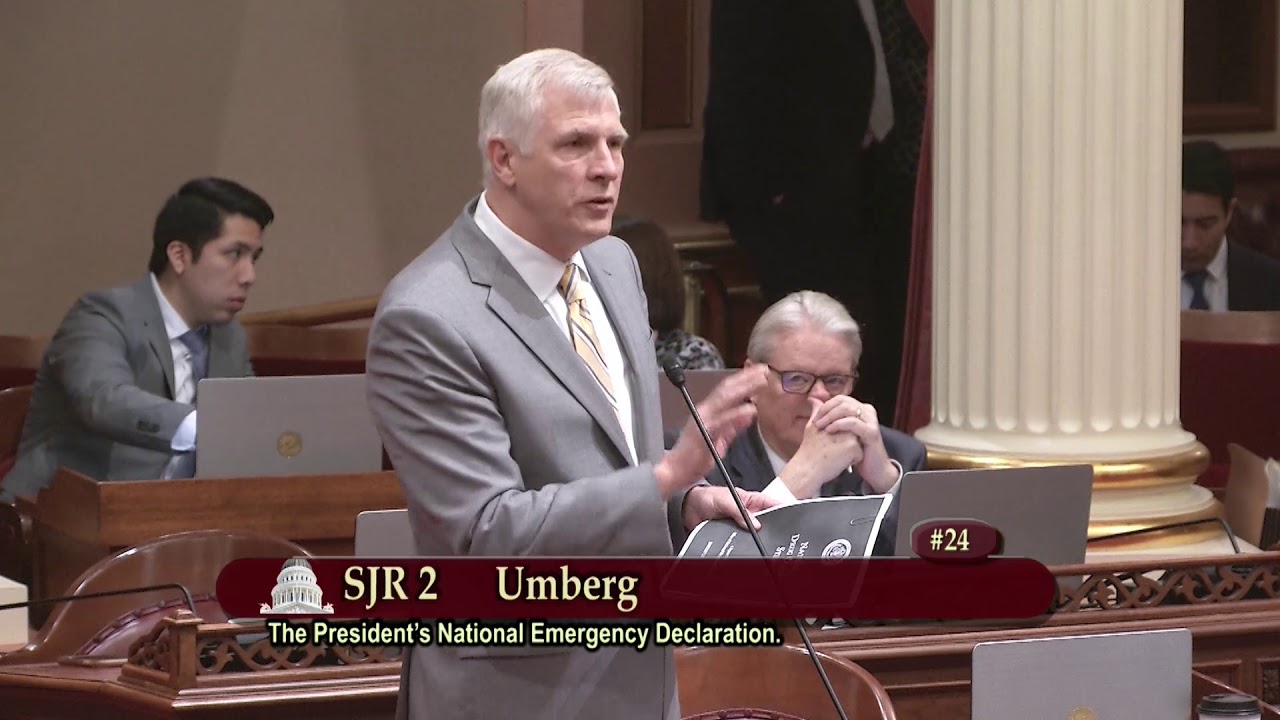 Senator Thomas J. Umberg Calls on US Congress to Overturn Trump’s ...