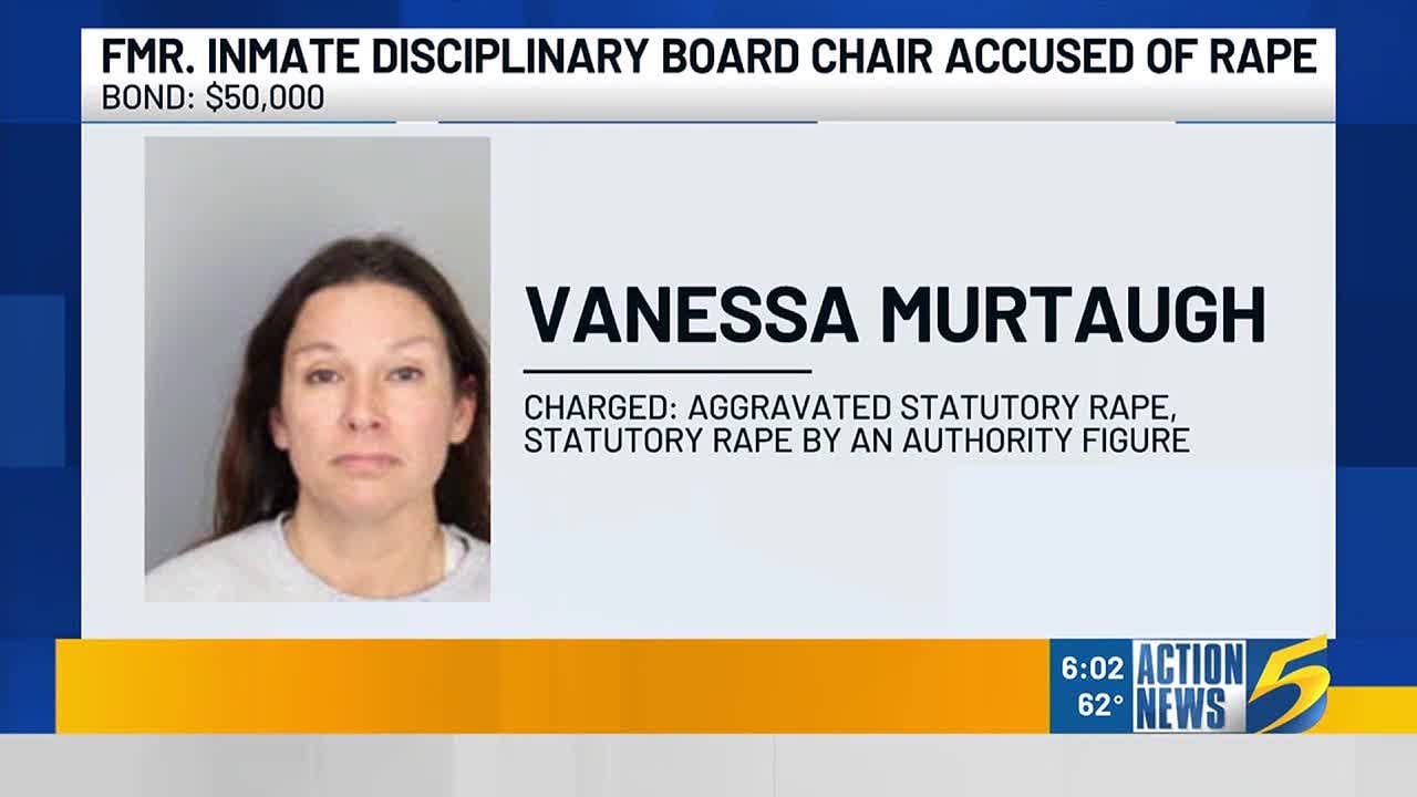 Chair of Tenn. inmate disciplinary board charged with statutory rape ...
