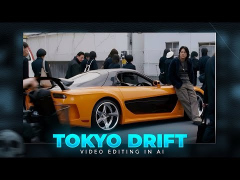 Trending Fast And Furious Ai Video Editing | Fast And Furious Tokyo Drift Reel Editing Tutorial