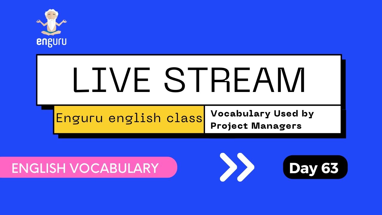 Boost Your Project Management Vocabulary: Live Tutorial with Expert ...