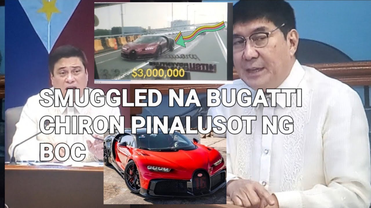 Smuggled na bugatti chiron pinaka mahal na sasakyan sa mundo pinalusot ...