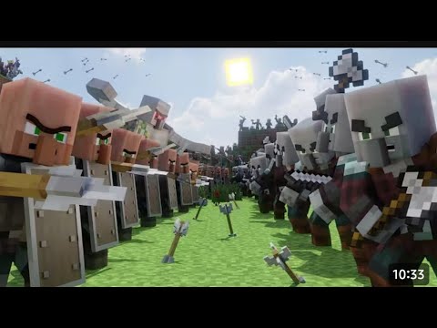 Villager Pillager BATTLE! - Villager VS Pillager: A History |PART 4 ...