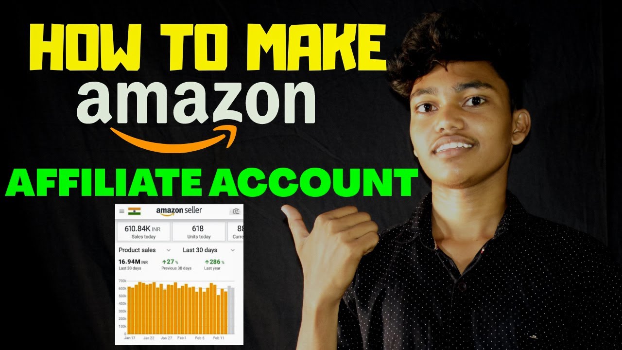 How To Make Amazon Affiliate Account - YouTube