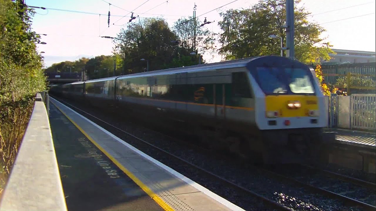 IE 201 Class Locomotive + Enterprise Train 9004 - Raheny Station ...