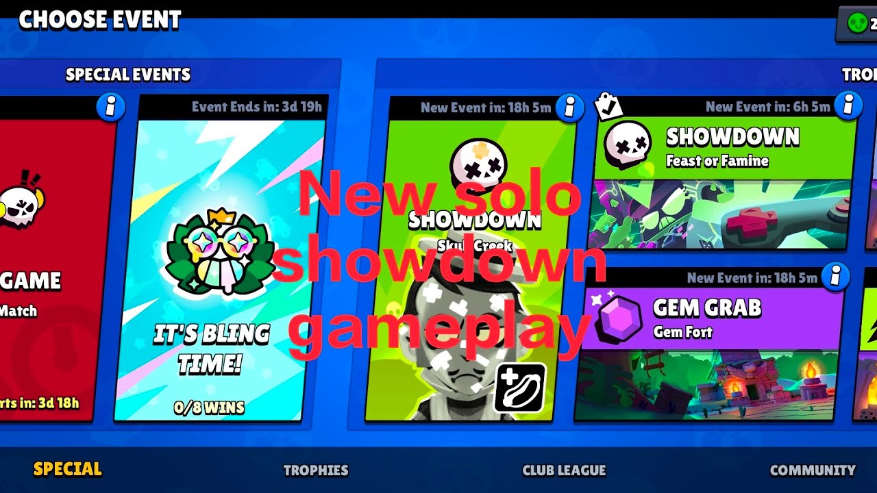 New Solo Showdown Gameplay|| Brawl Stars - YouTube